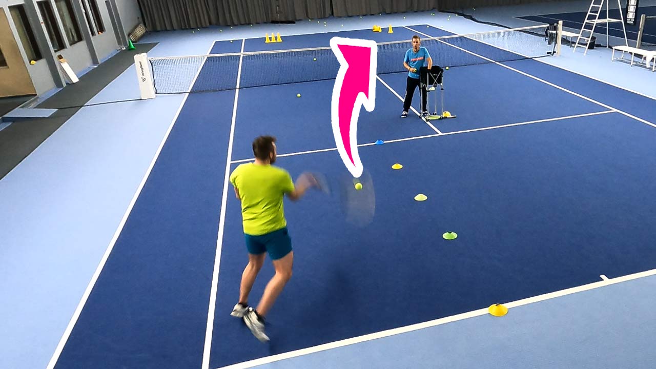 45 Tennis Drills for Advanced Player - 1 System
