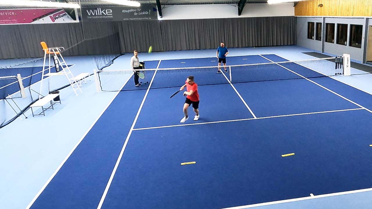 6 Tennis Warm-Up Drills From Baseline In Singles Training