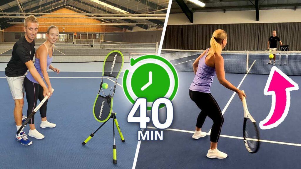Tennis Topspin Pro Drills | Tennistraining Online